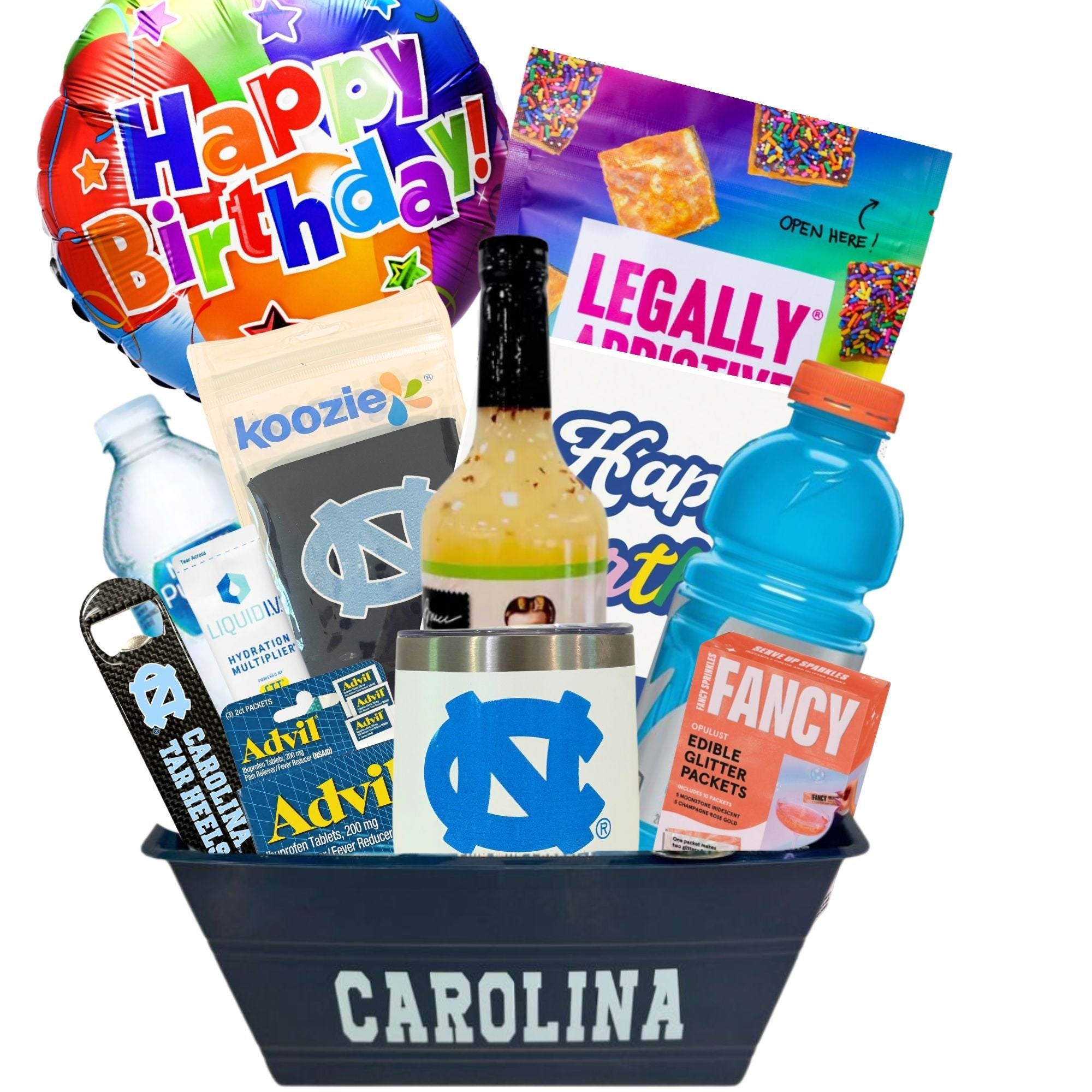 Birthday Care Packages for UNC students | Bday Treats & 21st