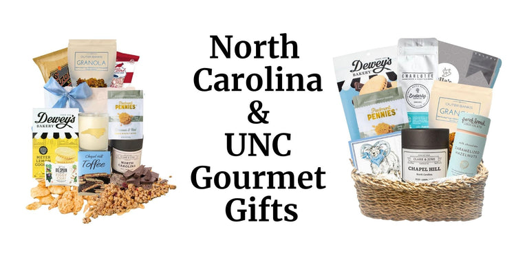Gourmet NC Gift Baskets – UNC & North Carolina Made Gourmet Gifts